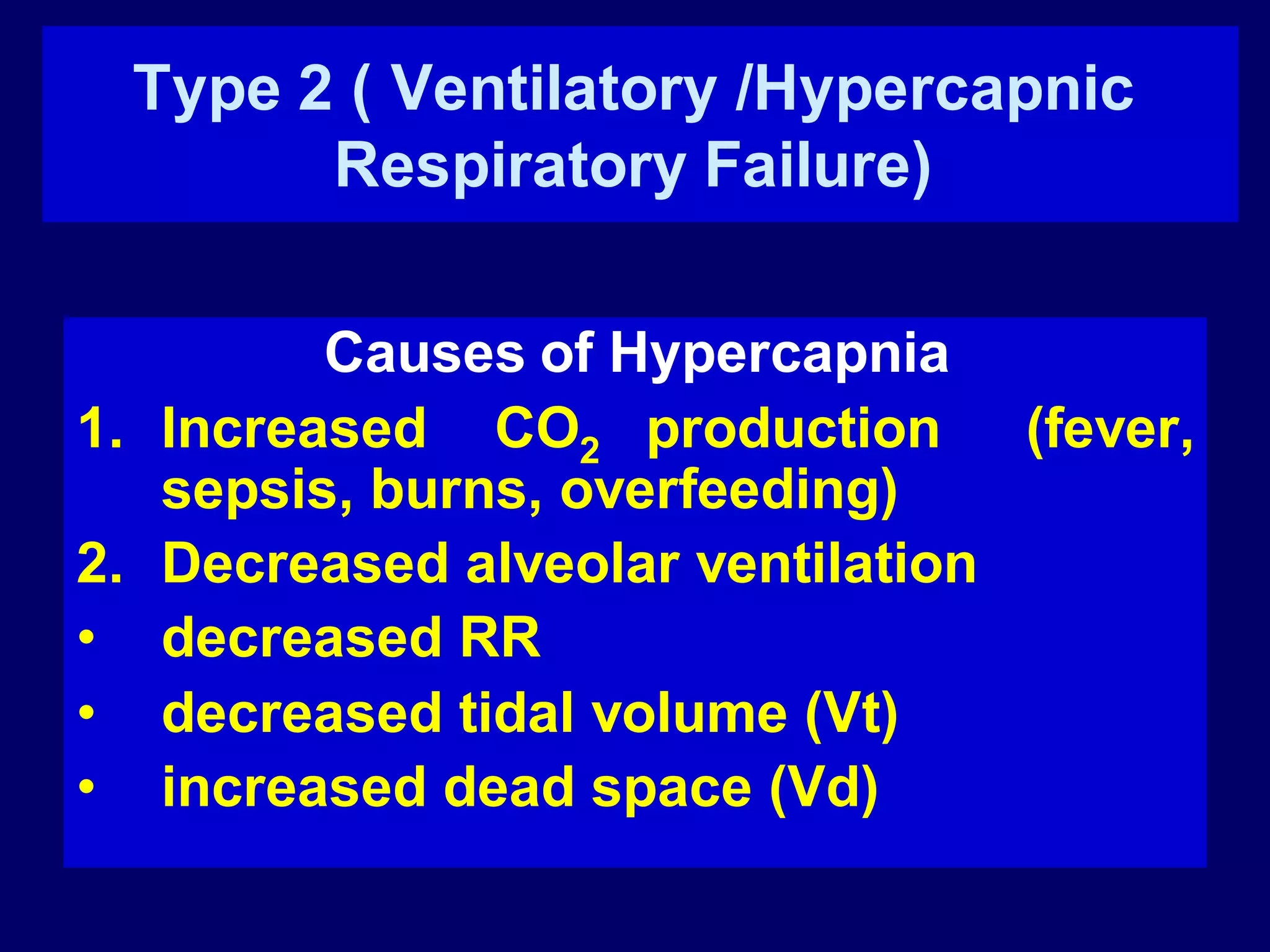 Pathophysiology of respiratory failure | PDF