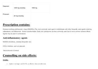 Pathophysiology of rheumatoid arthritis | DOCX | Digestive Disorders ...