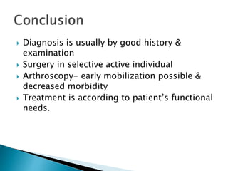 Pathophysiology of shoulder rotator cuff instability and repair | PPTX