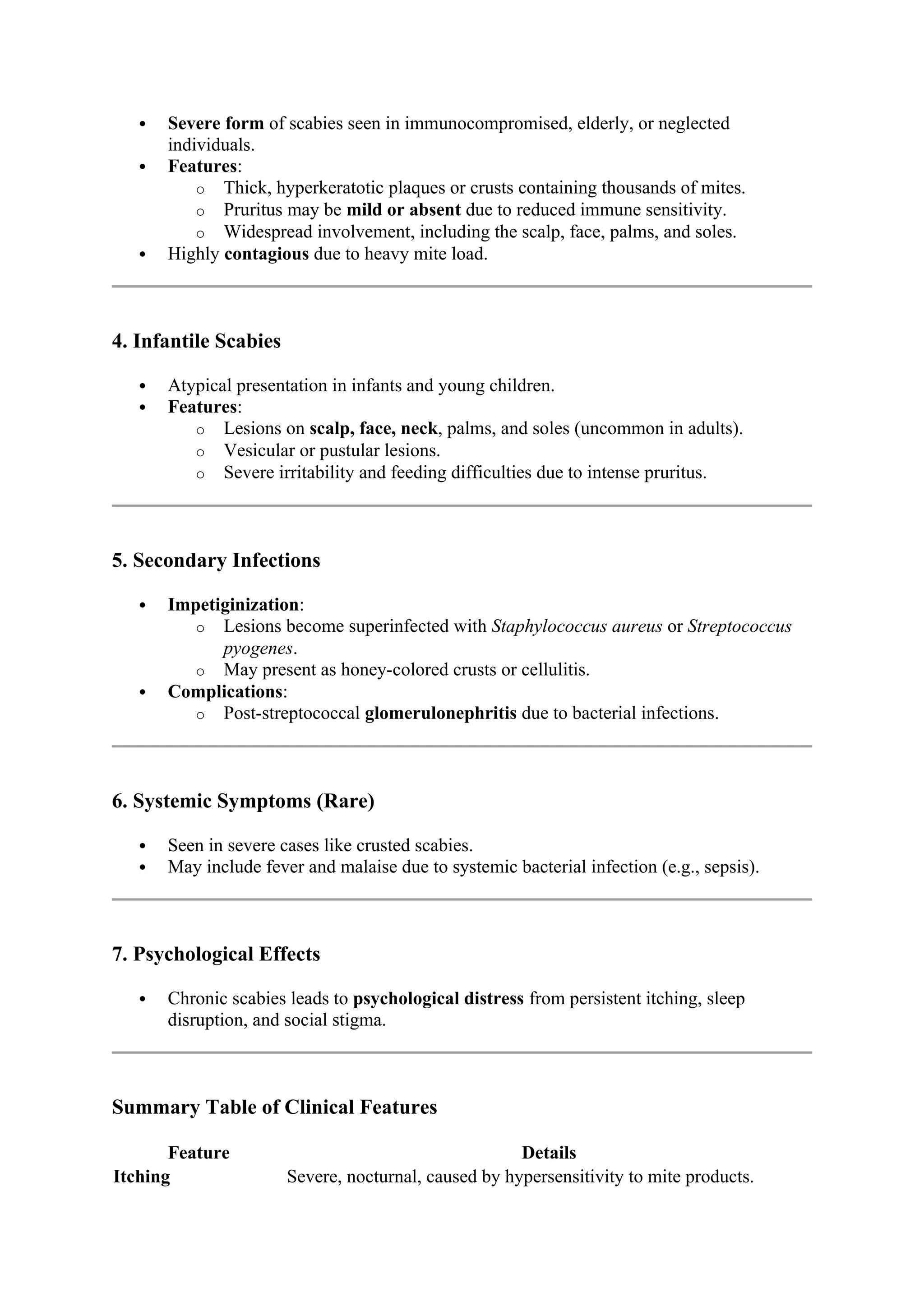 Pathophysiology Approach in Scabies (Skin infection) | DOCX