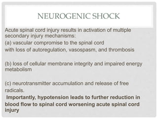 Pathophysiology of shock | PPTX