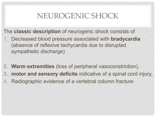 Pathophysiology of shock | PPTX