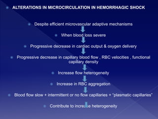 Pathophysiology of shock | PPT