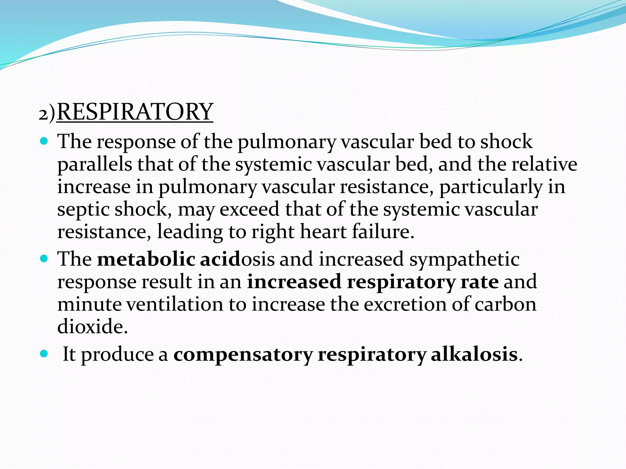Pathophysiology of shock | PPTX