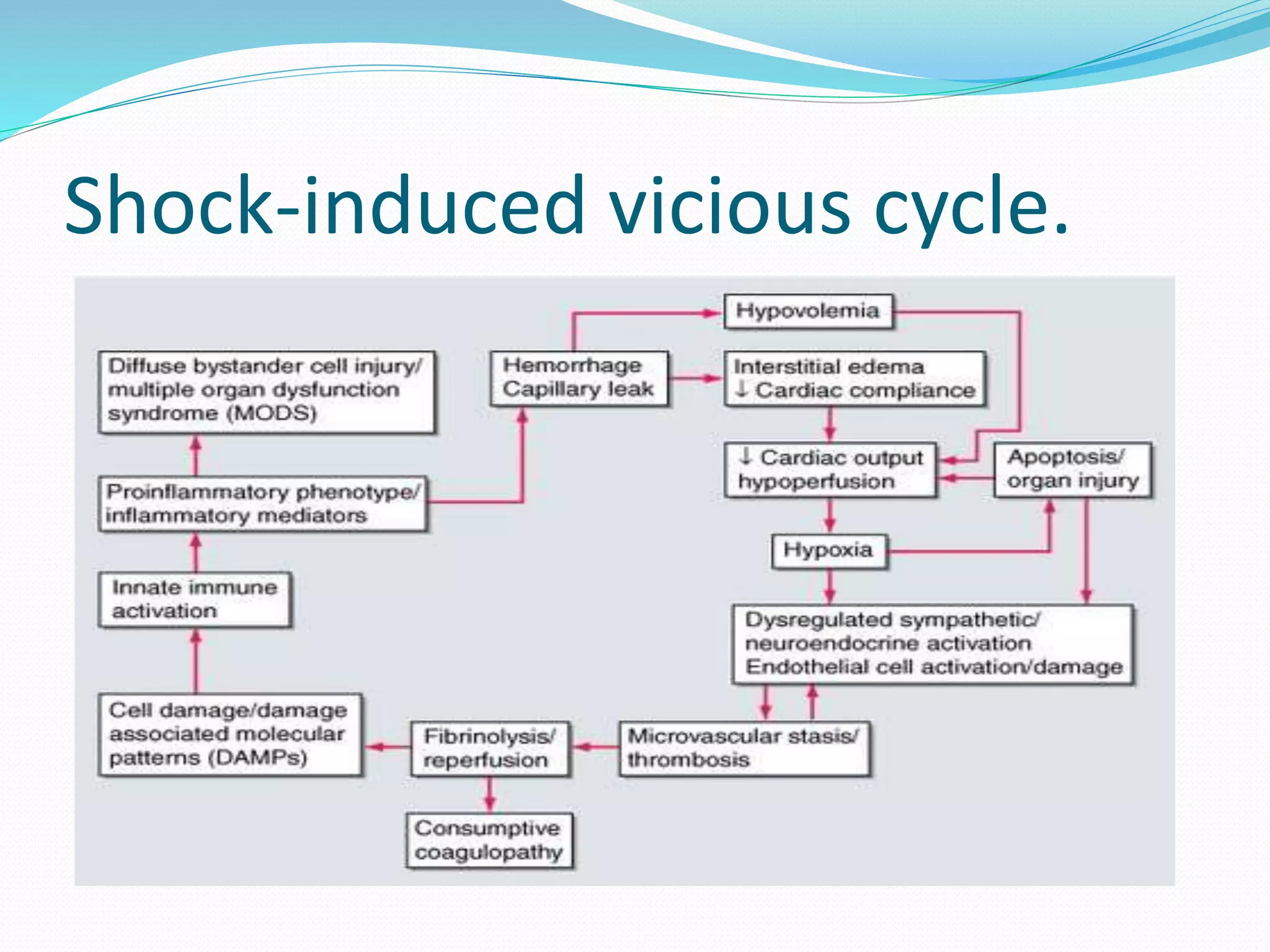 Pathophysiology of shock | PPTX