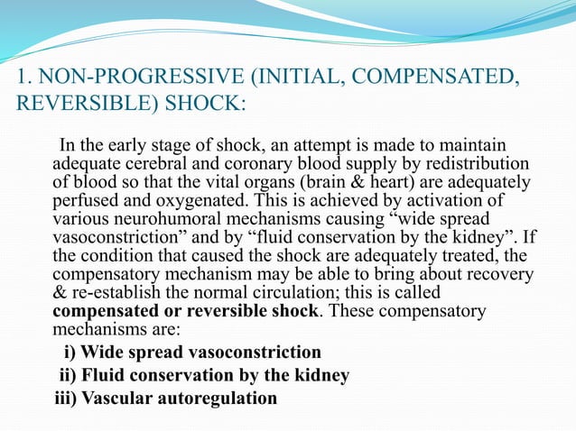 Pathophysiology of shock | PPTX | Lung and Respiratory Health ...