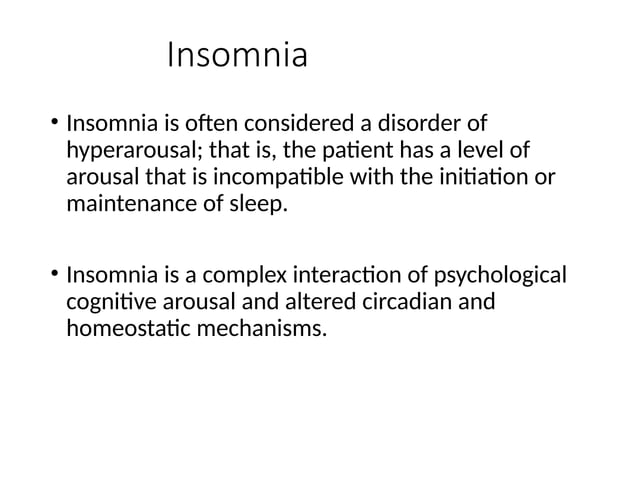 Pathophysiology of Slee Disorders .pptxnxnnxnn | PPTX