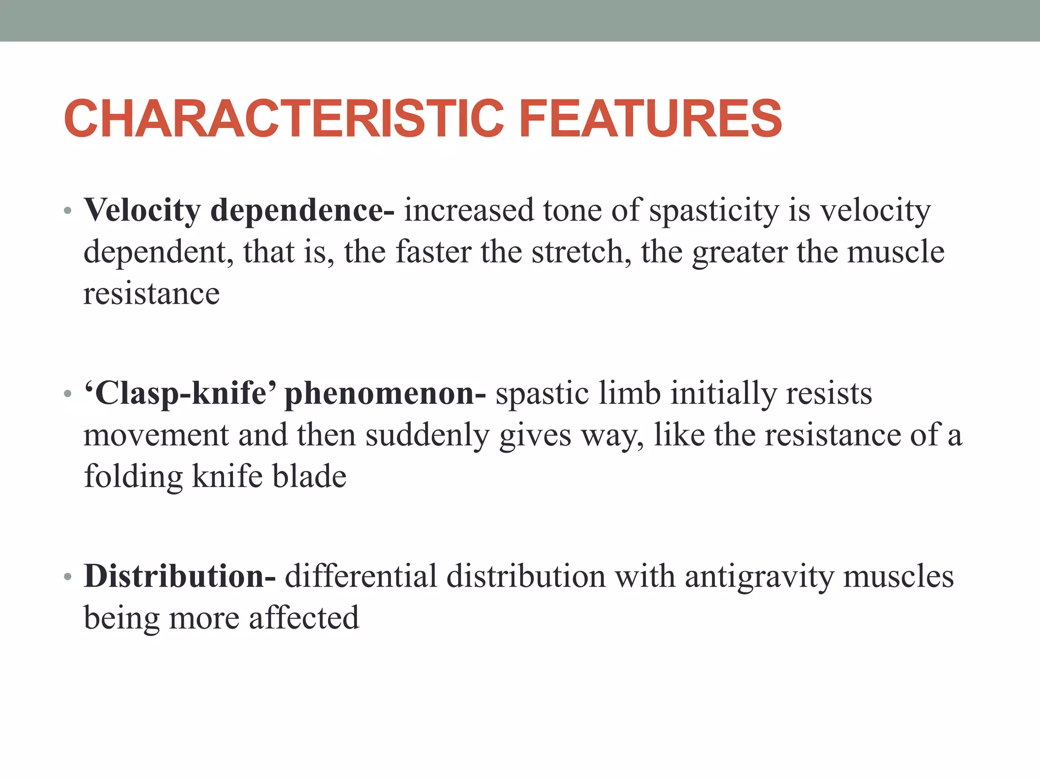 Pathophysiology of spasticity | PPTX | Physical Therapy | Wellness