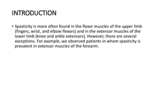 PATHOPHYSIOLOGY OF SPASTICITY.pptx
