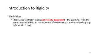 Pathophysiology of Spasticity | PPTX