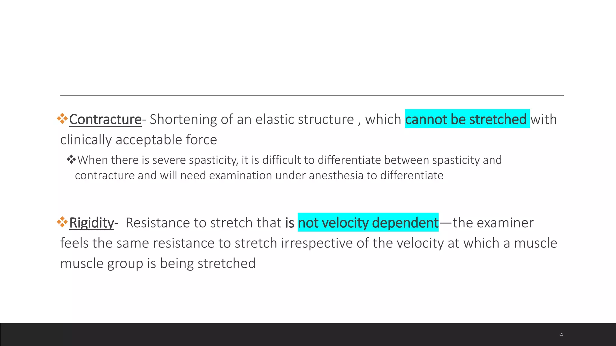 Pathophysiology of Spasticity | PPTX