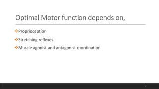 Pathophysiology of Spasticity | PPTX