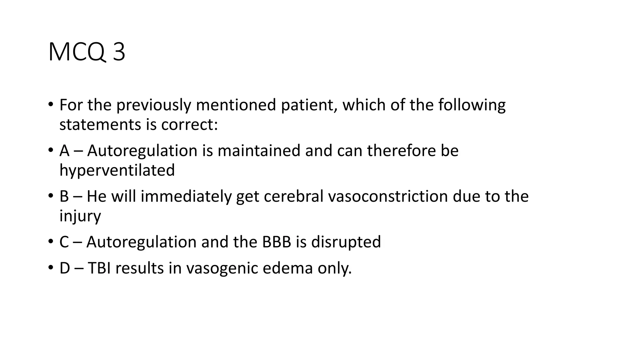 Traumatic Brain Injury (TBI) | PPTX