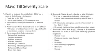 Traumatic Brain Injury (TBI) | PPTX | Death, Injury, or Military ...