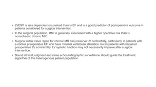 Pathophysiology of the Mitral Valve .pptx