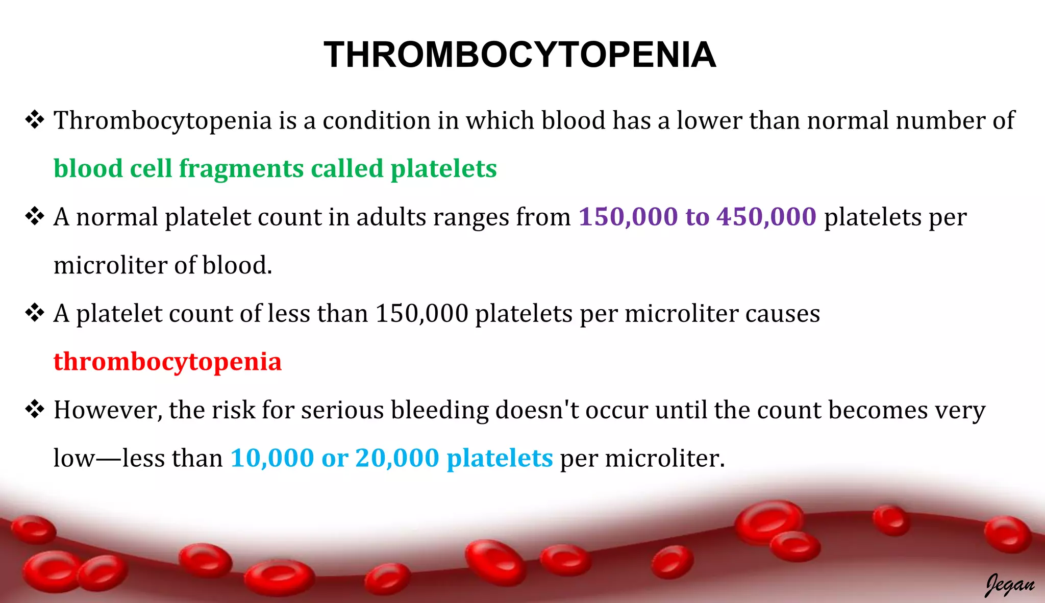 Pathophysiology of thrombocytopenia | PDF