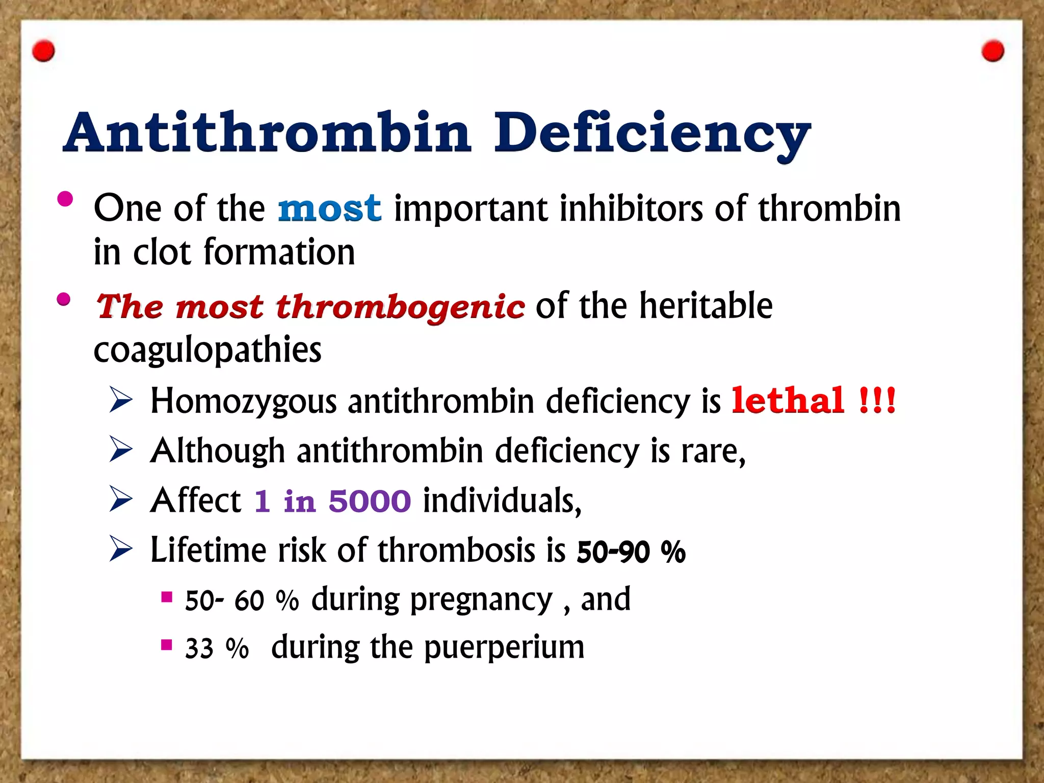 Pathophysiology of thromboembolism during pregnancy | PPTX