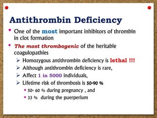 Pathophysiology of thromboembolism during pregnancy | PPTX | Pregnancy ...