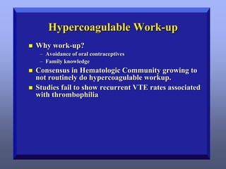 Pathophysiology of thromobosis and mana | PPTX