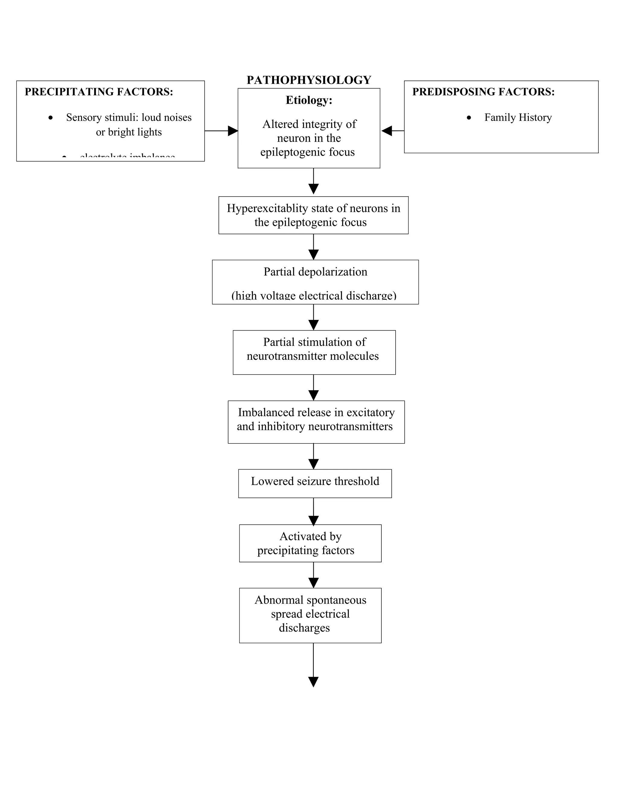 Pathophysiology of tonic clonic seizure | DOC