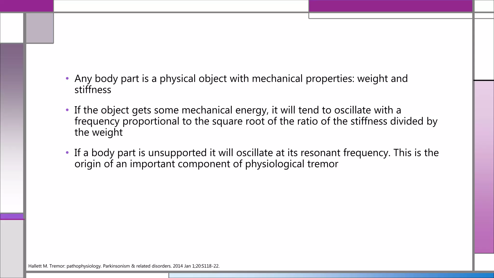 Pathophysiology of Tremor | PPTX