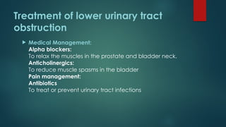 Pathophysiology of urinary tract obstruction.pptx