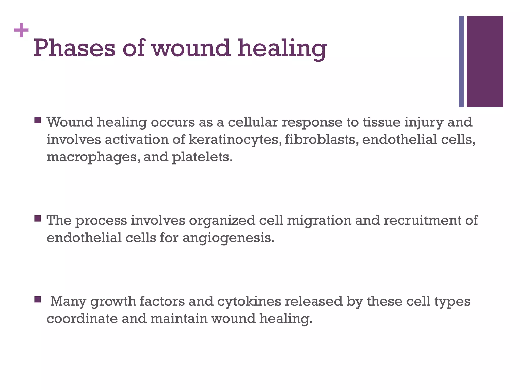 Pathophysiology of wound healing | PPT