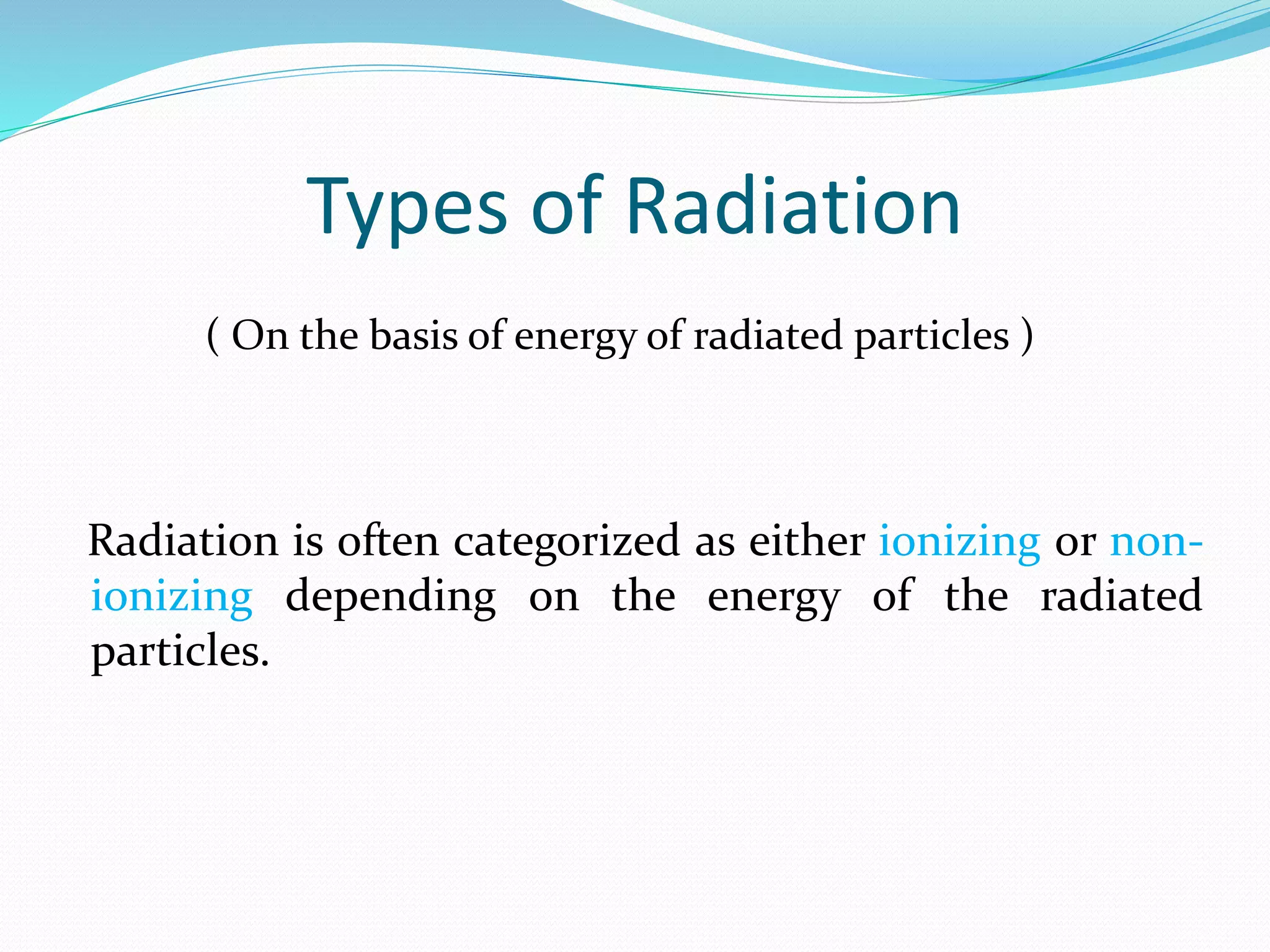 BIOLOGICAL EFFECTS OF RADIATION | PPTX