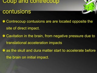 Pathophysiology and Epidemiology of Traumatic Brain Injury | PPTX