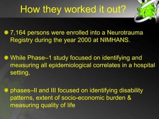 Pathophysiology and Epidemiology of Traumatic Brain Injury | PPTX