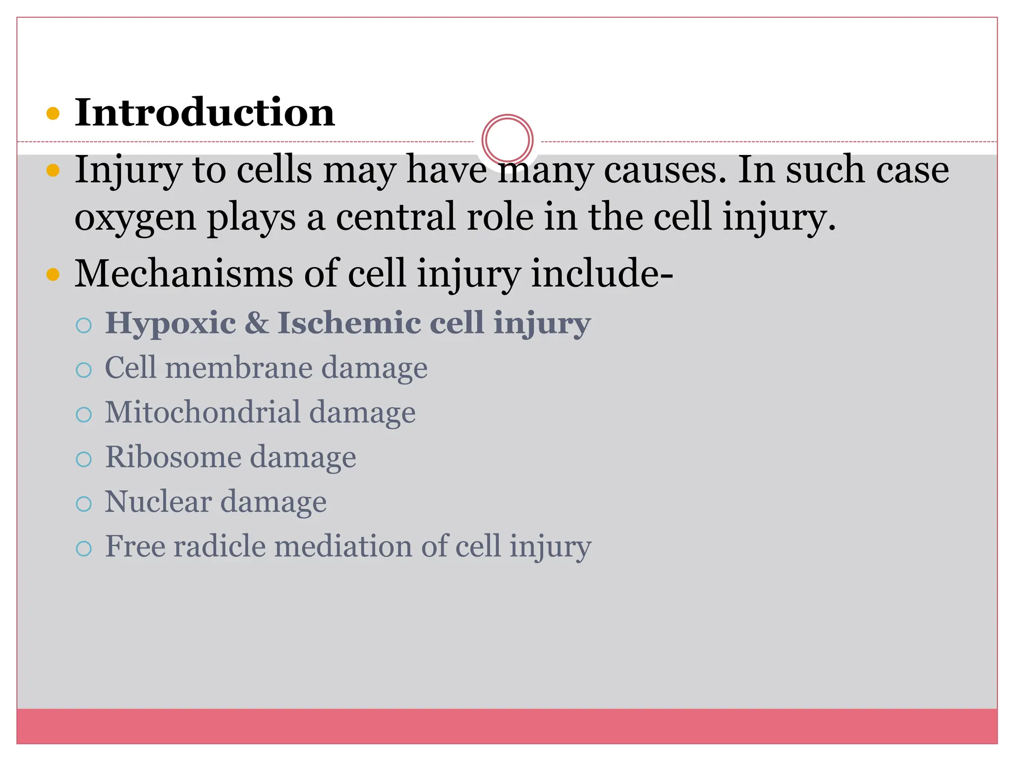 Pathophysiology Unit-I. Power Presentation | PPTX