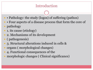 Pathophysiology Unit-I. Power Presentation | PPTX