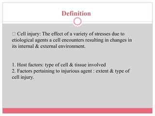 Pathophysiology Unit-I. Power Presentation | PPTX