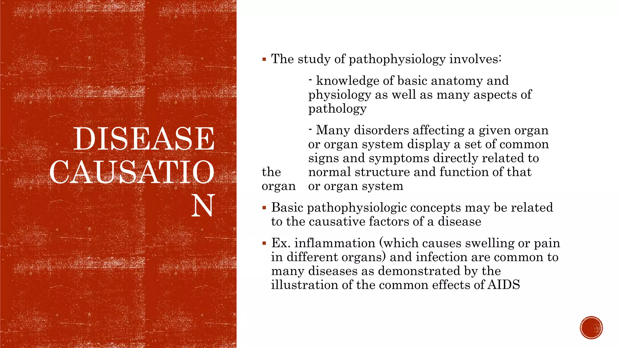 Pathophysiology pptx | PPTX