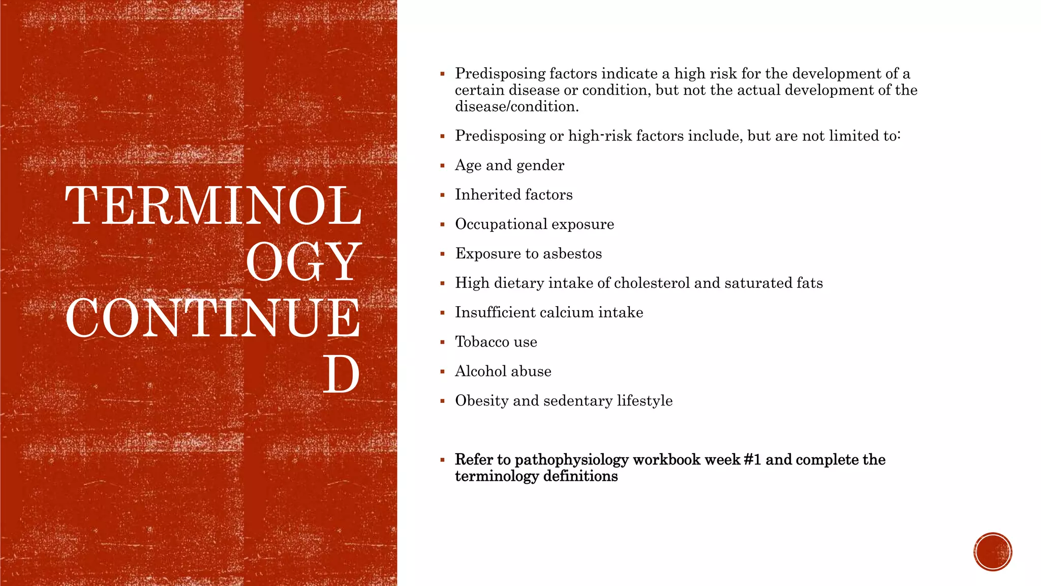 Pathophysiology pptx | PPTX