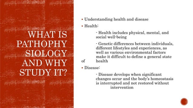 Pathophysiology pptx | PPTX