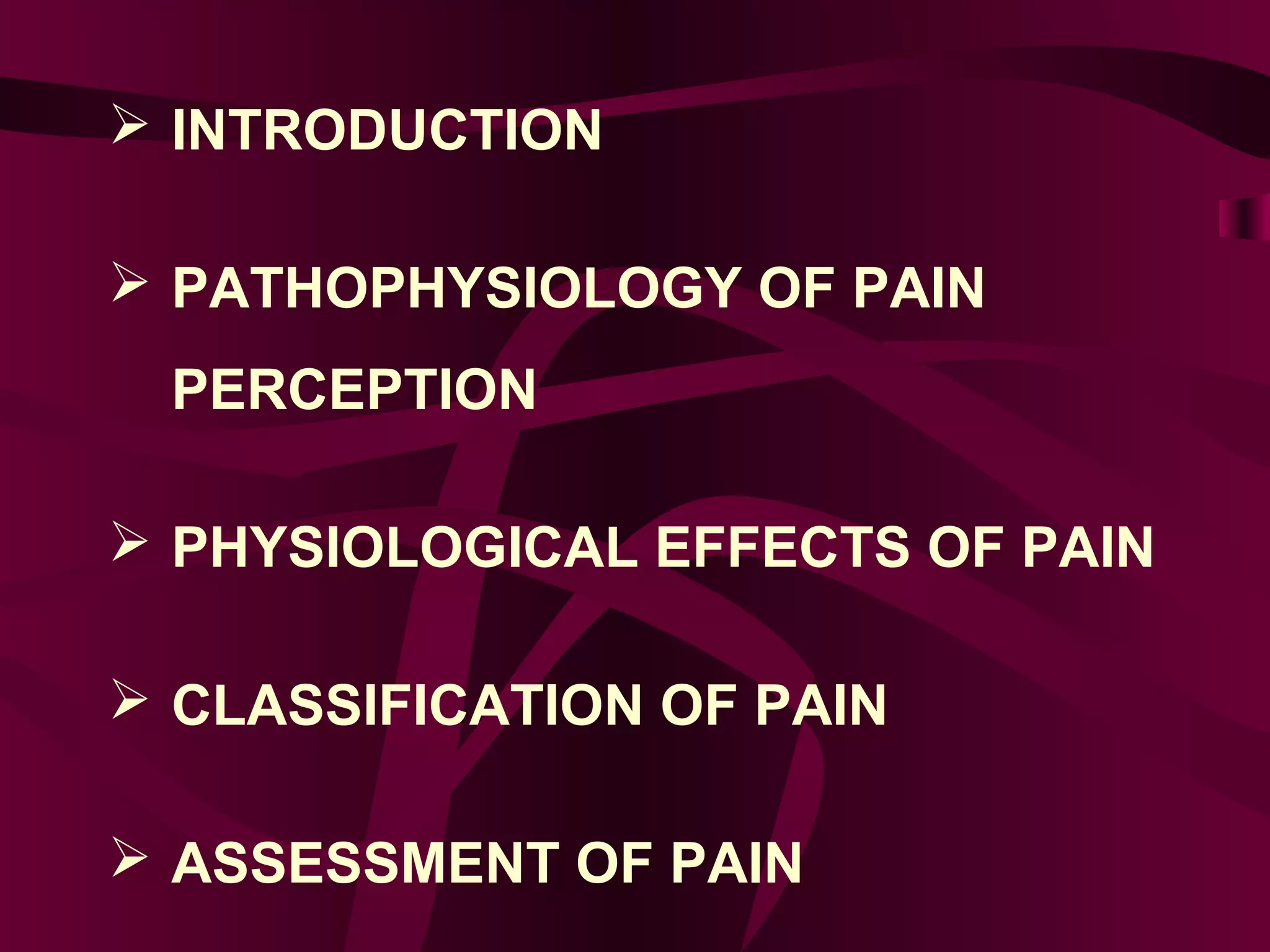 Pathophysio of pain | PPT