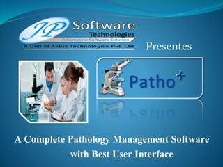 Patho plus A complete pathology management software | PPT