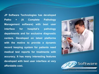 Patho plus A complete pathology management software | PPT