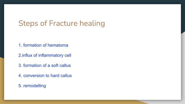 Fracture healing | PPT