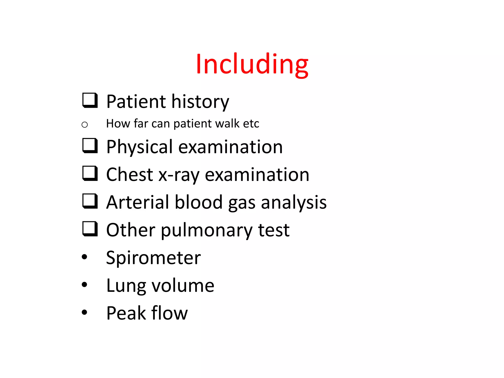 Pulmonary function test | PPTX