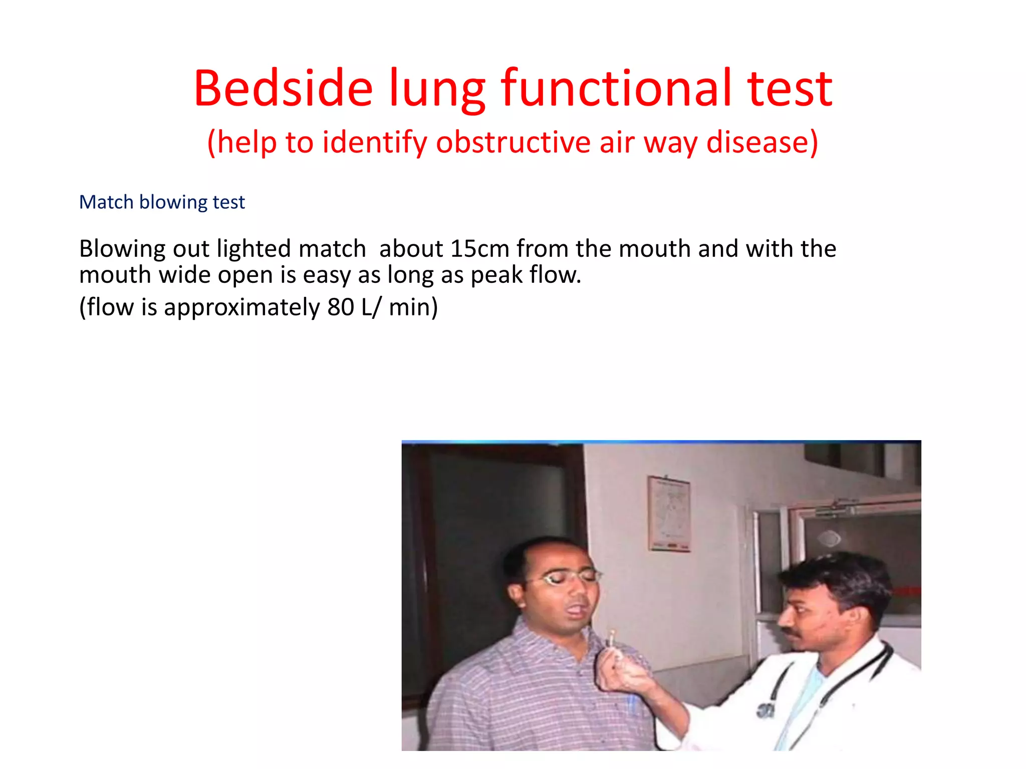 Pulmonary function test | PPTX