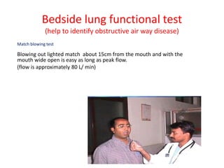 Pulmonary function test | PPTX