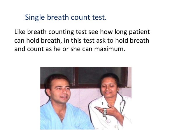 Pulmonary function test