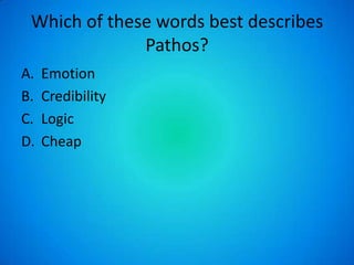 Pathos challenge | PPTX