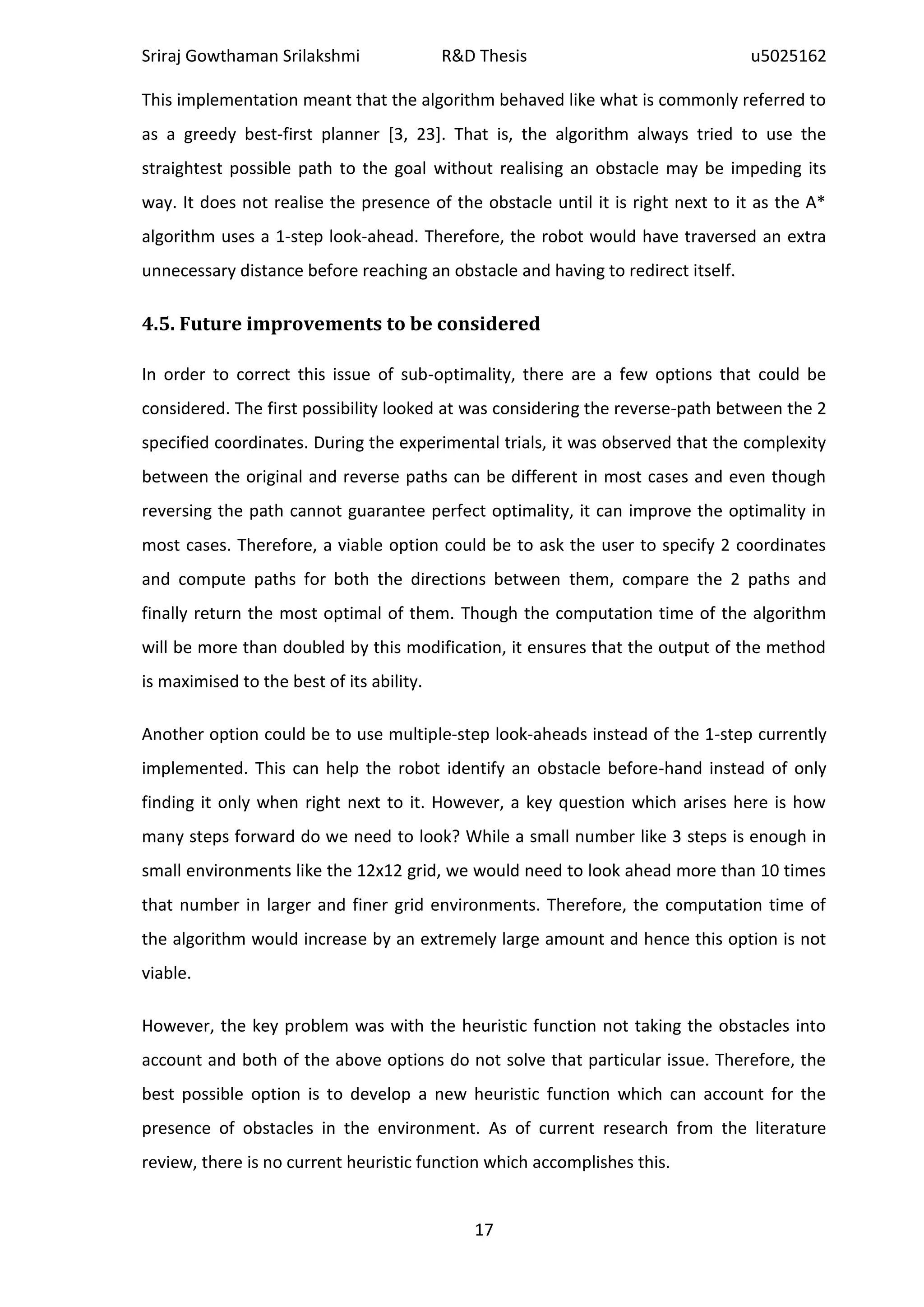 Path Planning for Mobile Robots | PDF
