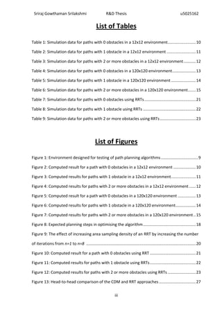 Path Planning for Mobile Robots | PDF