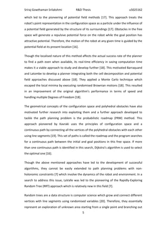 Path Planning for Mobile Robots | PDF