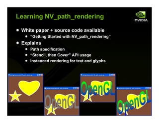 NV_path_rendering | PDF | Graphics Software | Computer Software and Applications