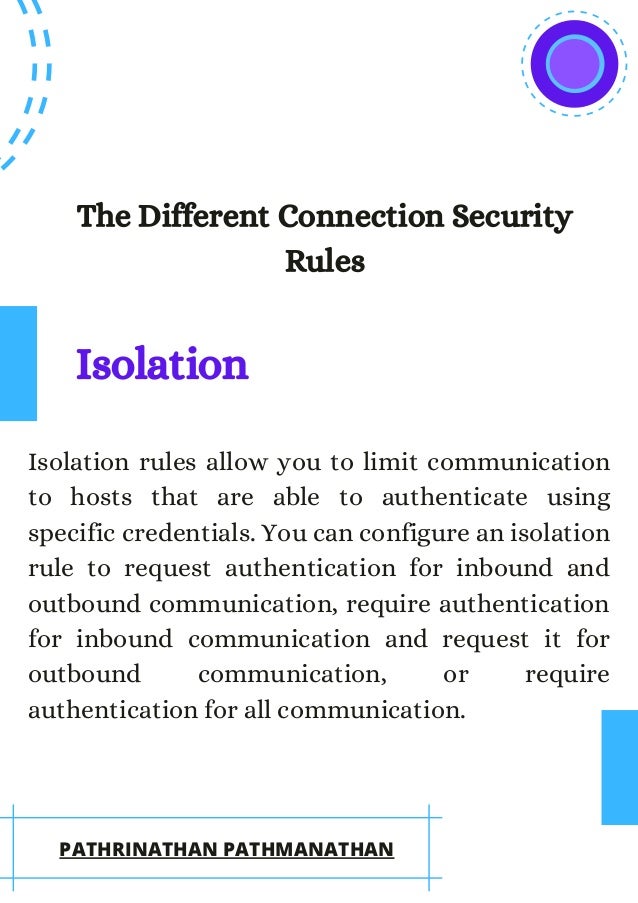 Pathrinathan Pathmanathan - What is connection security.pdf | Computer Networking | Computing